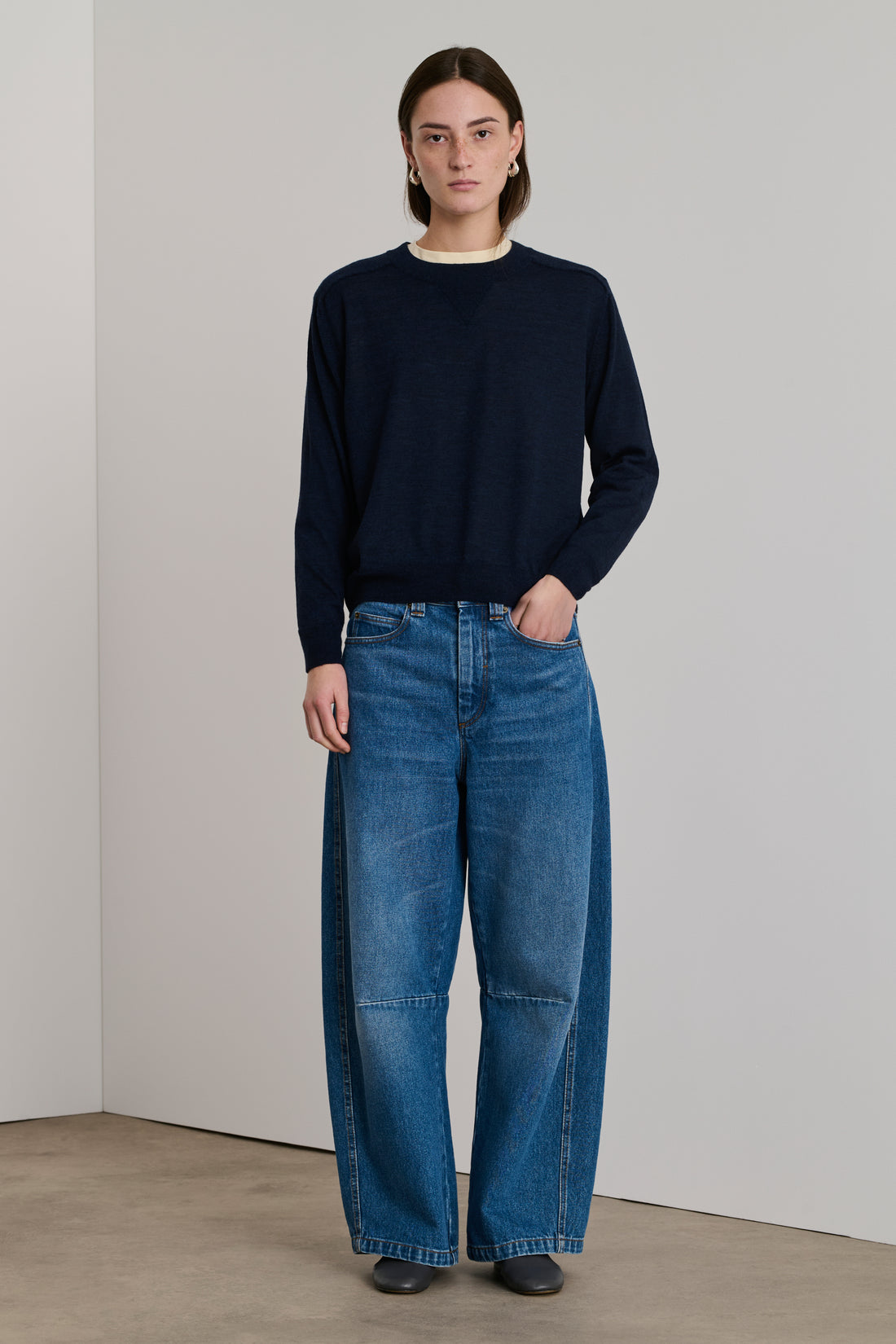 Pio Pullover - Navy - Woman